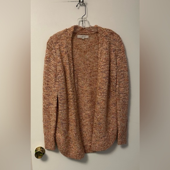 LOFT | Sweaters | Loft Multicolor Womens Cardigan Size Xs | Poshmark